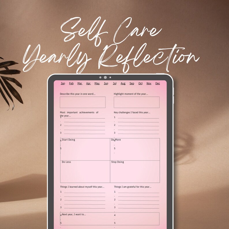 Clean Girl Aesthetic Self Care Planner Digital Minimalist Planner Self ...