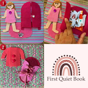 Quiet Book, Activity Quiet Book for Kids, Toddler Girls Quiet Book ...
