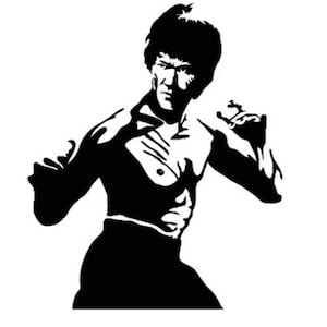 Bruce Lee / Rambo Decal / Rocky Decal / Gym Decal / MMA Decal / Boxing ...