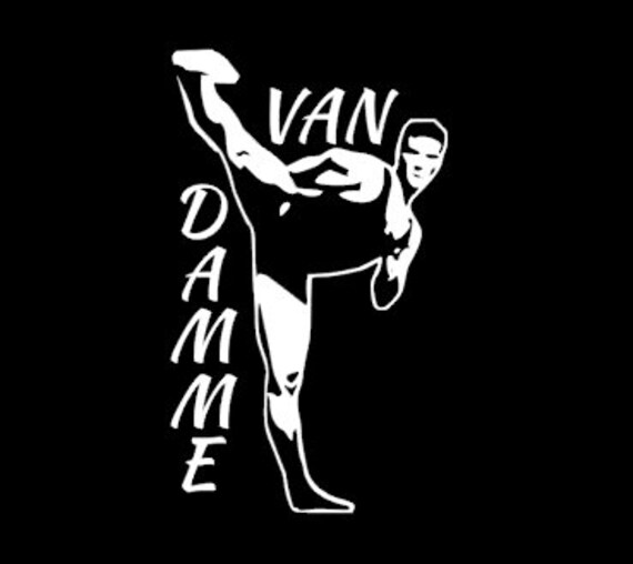 Jean Claude Van Damme / Blood Sport Decal / Rocky Decal / Gym | Etsy