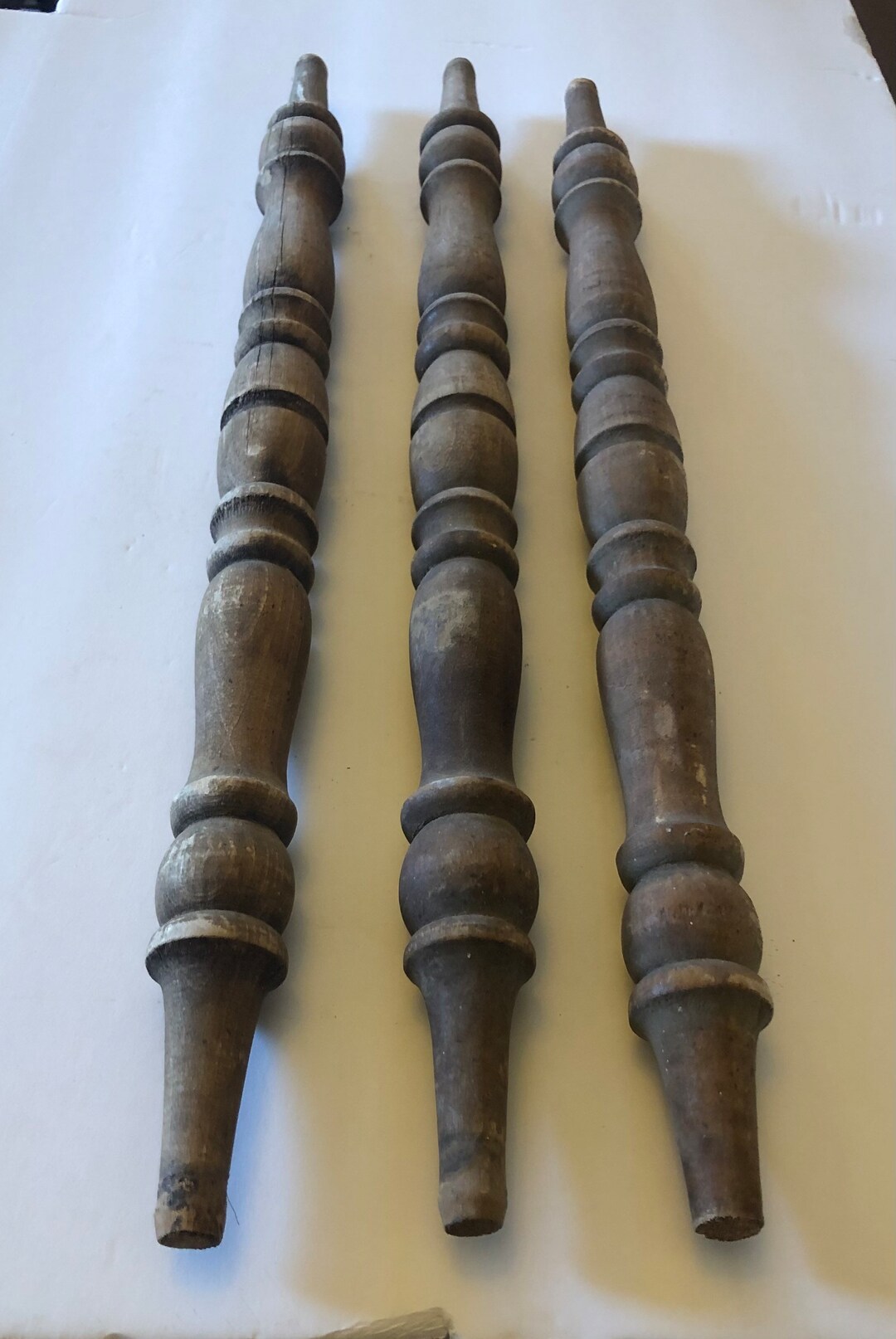 SP-67 ONE Vintage Wood Spindle - Etsy