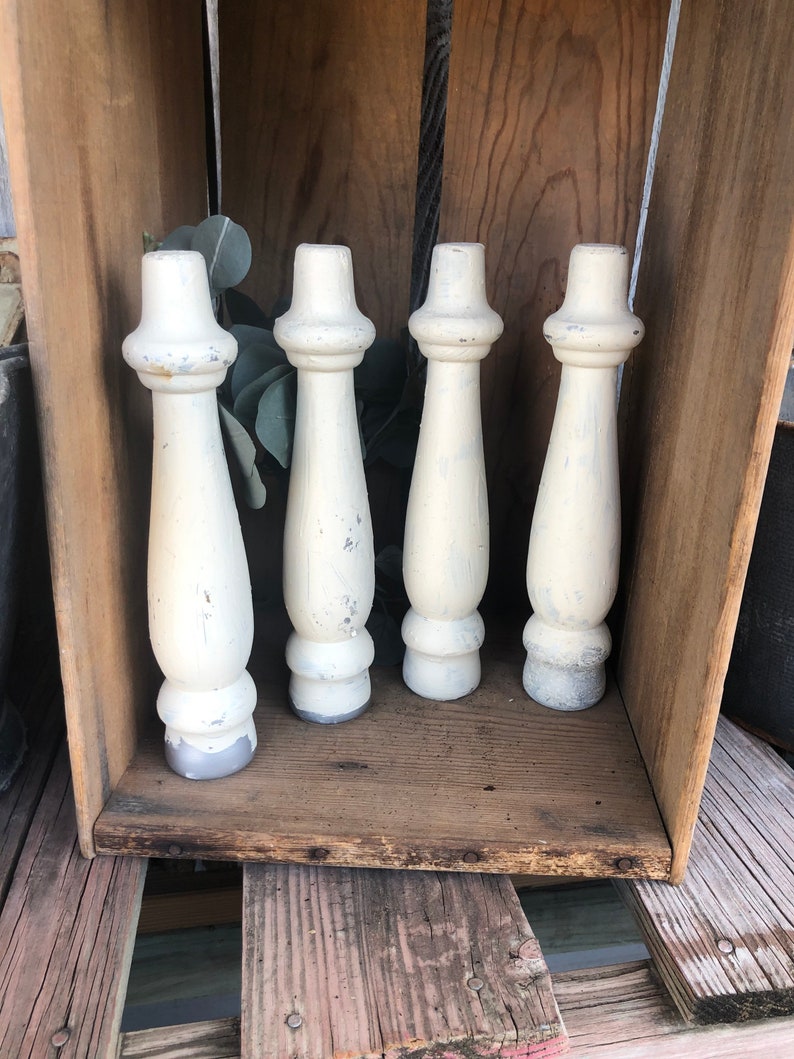 SP-26 ONE Vintage Wood Spindle Farmhouse Shabby Salvaged - Etsy