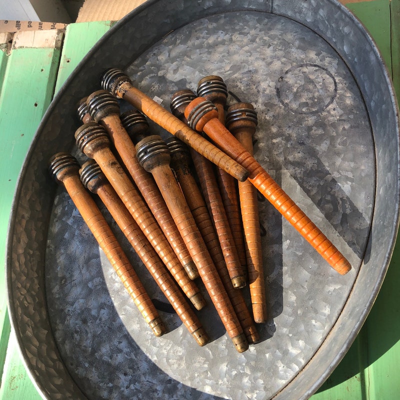 Antique Spindles - Etsy