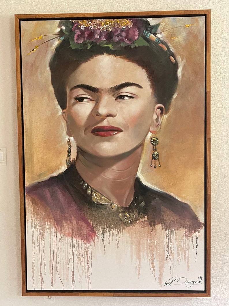 Frida Original Painting - Etsy