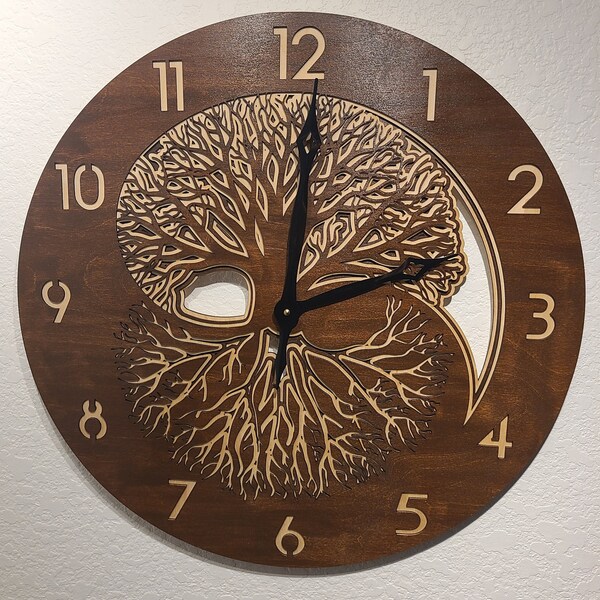 Tree Clock - Etsy