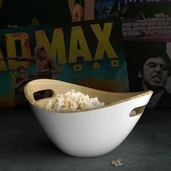 Popcorn Bowl - Etsy