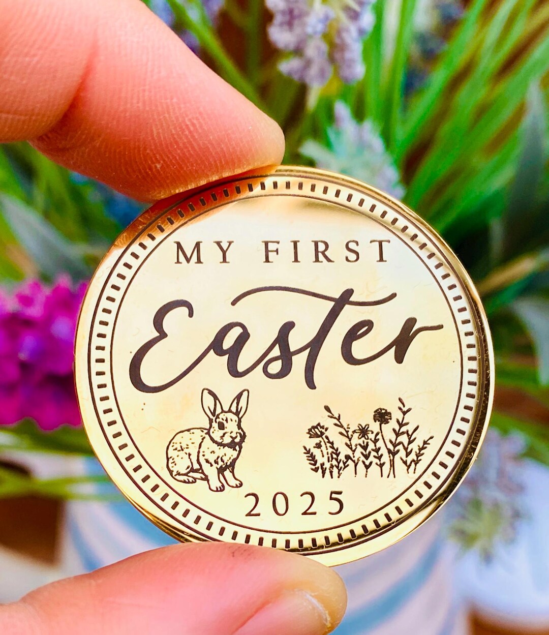 My First Easter Gold Coin! Baby’s First Easter Keepsake Coin Gift ...