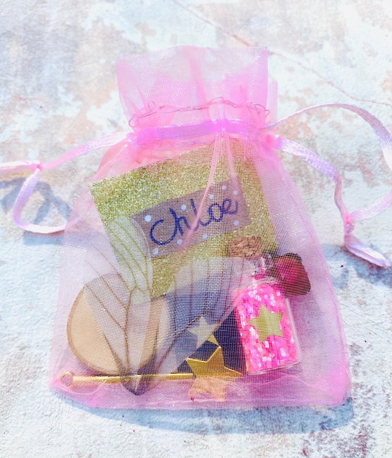 Tooth Fairy Set Personalised Fairy Letter, Bag With Gifts, Wand, Fairy ...