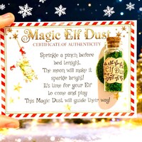 Magic Elf Dust, Tiny Elf Dust, Magic Sparkle, Christmas Elf - Etsy UK