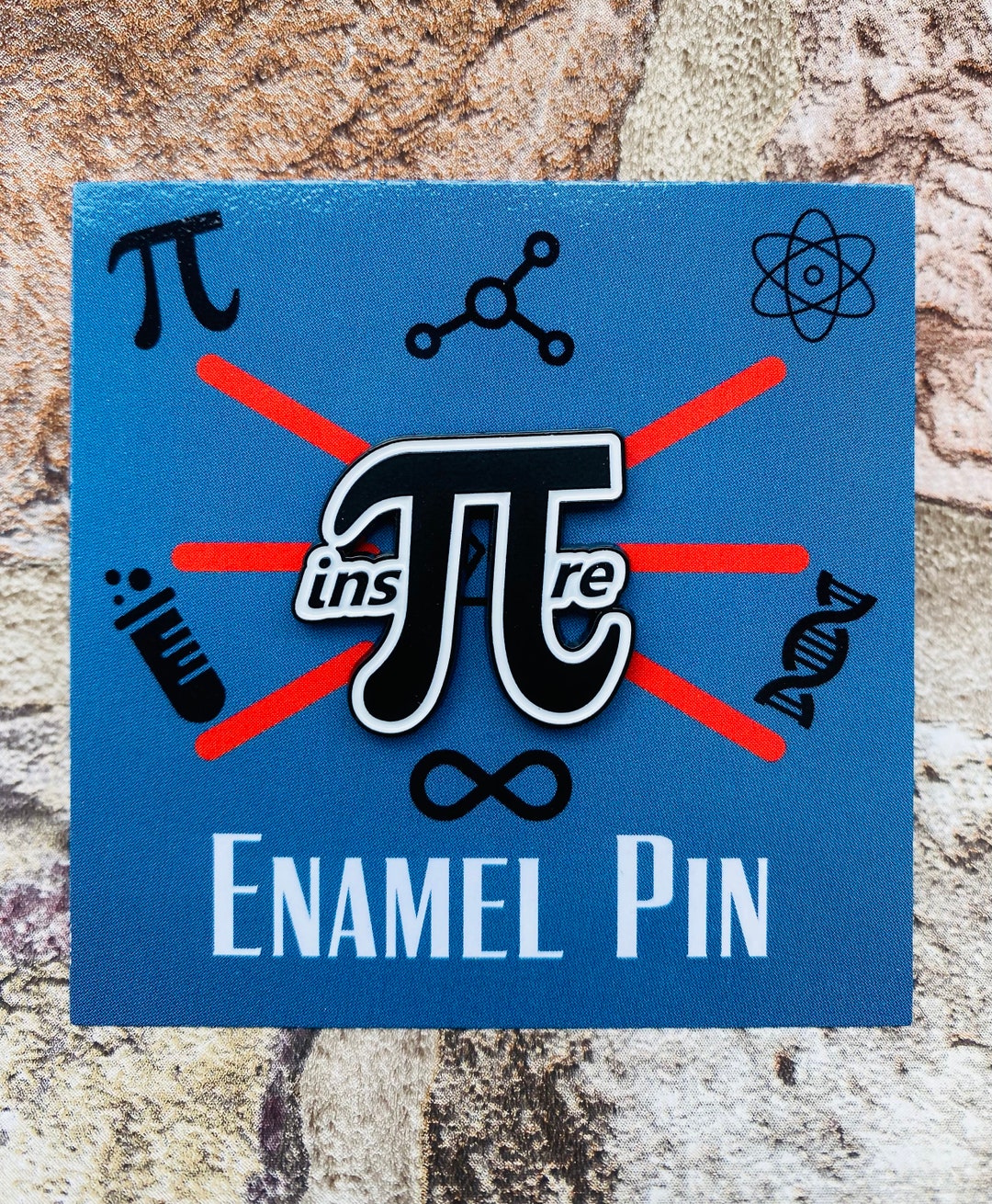 Maths Inspire Enamel Pin for Maths Student, Teacher Badge Gift, End of ...