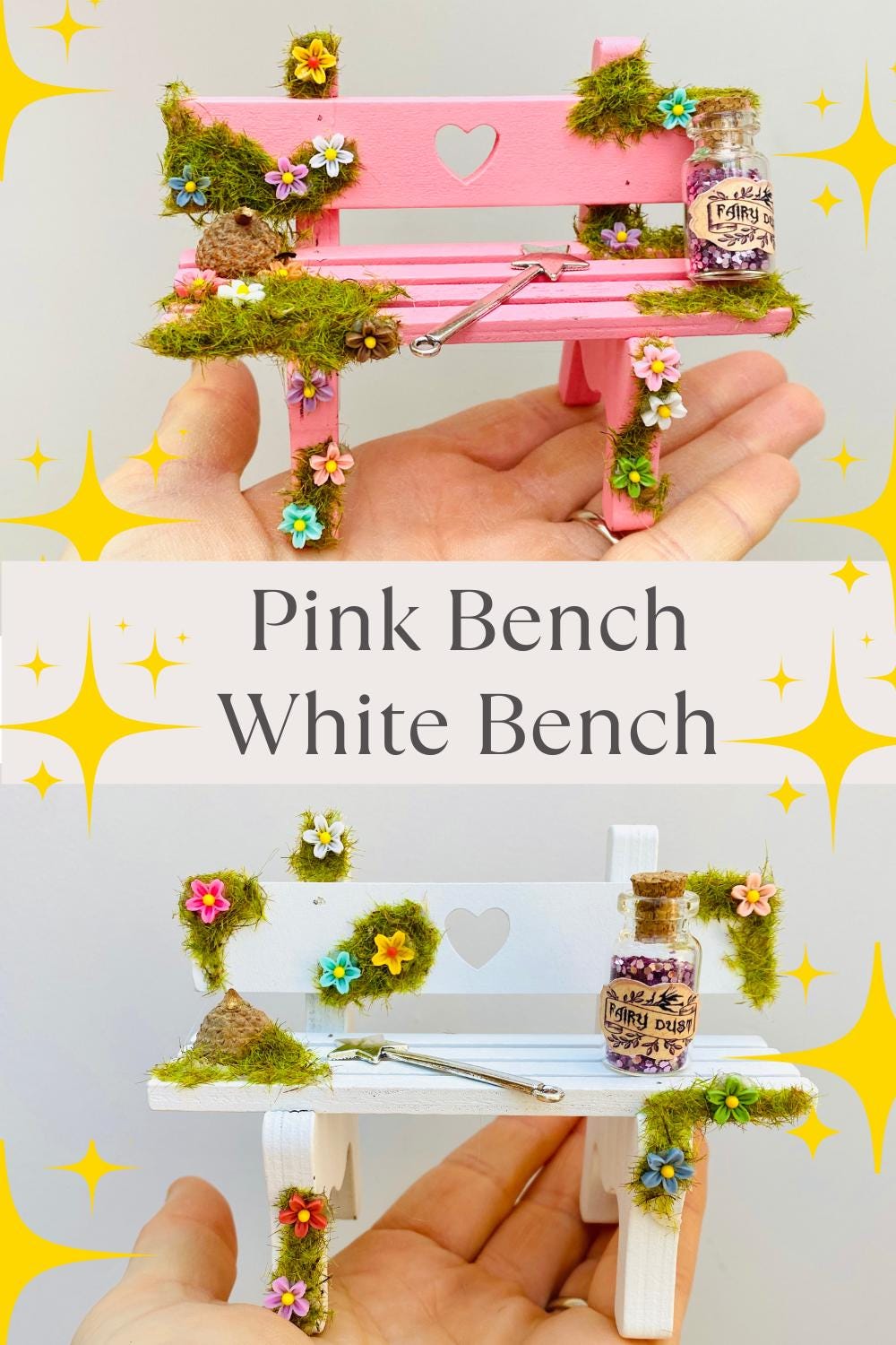 FAIRY DOOR With Ladder & Fairy Bench for Fairy Bedroom - Etsy