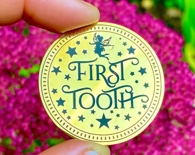 Tooth Fairy | Hand Stamped | Quarter | Tooth Lost Gift | Lost Tooth ...