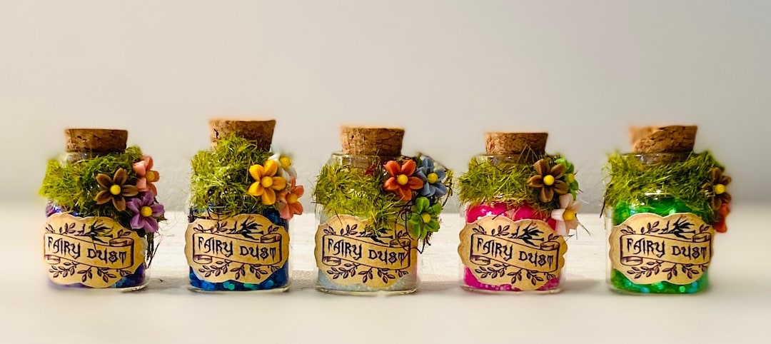 Fairy Dust Bottles - Garden Fairies Fairy Dust- Perfect Gift From the ...