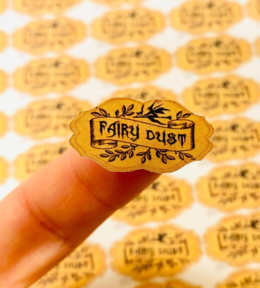 20 Fairy Dust Labels- Add Them to Your Own Bottles to Make Your Own ...