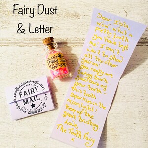 Fairy Dust Bottles Pixie Dust Bottles Perfect Gift From the Tooth Fairy, Party Bag Fillers Mini ...