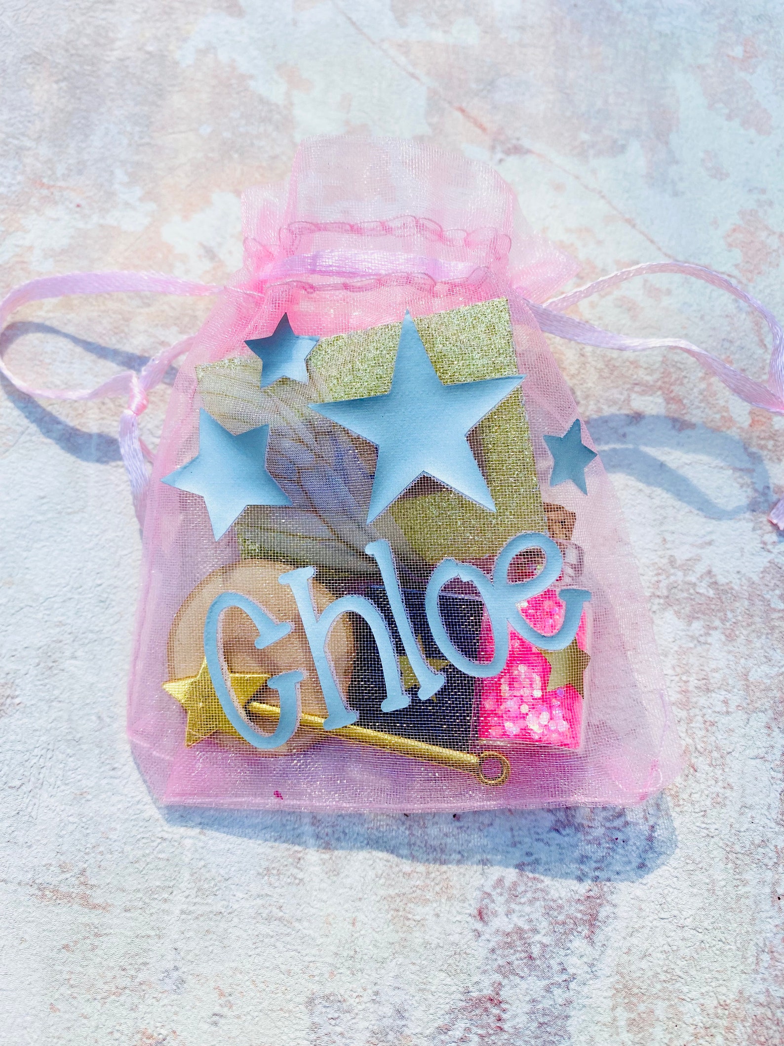 Tooth Fairy Set Personalised Fairy Letter, Bag With Gifts, Wand, Fairy ...