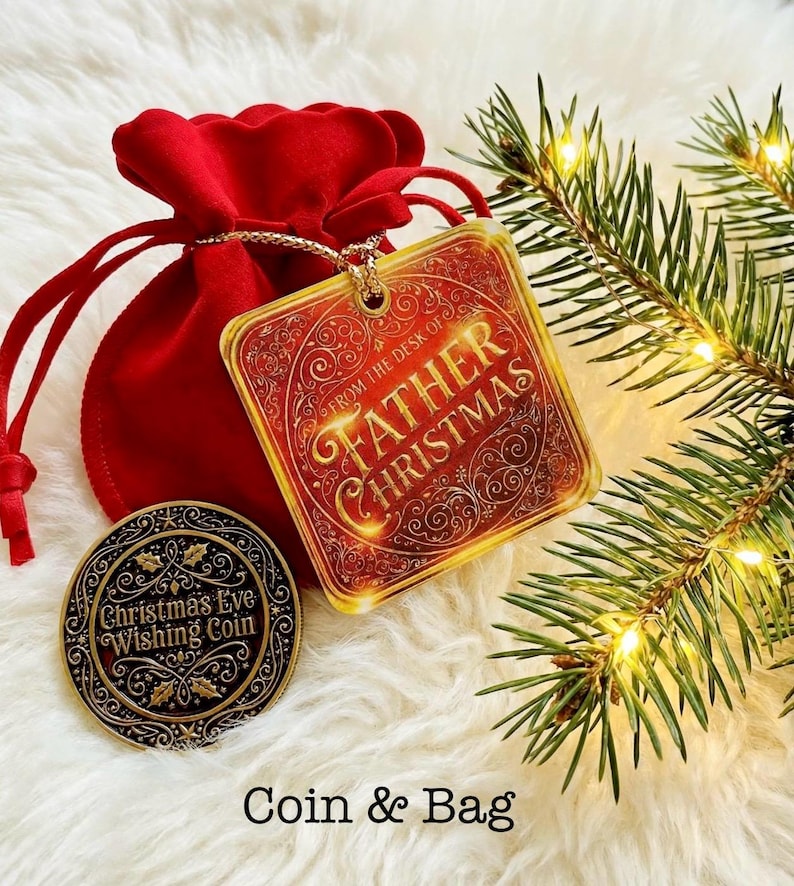 The HONORARY ELF™ Coin- Official Christmas Keepsake - the Mossy Hare ...