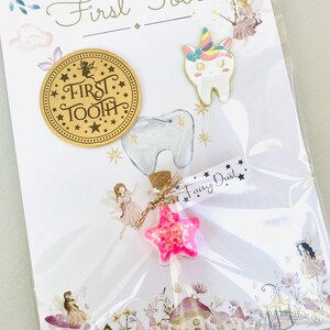 Tooth Fairy Letter With Tooth Fairy Gifts. Tooth Fairy Kit & Tooth ...