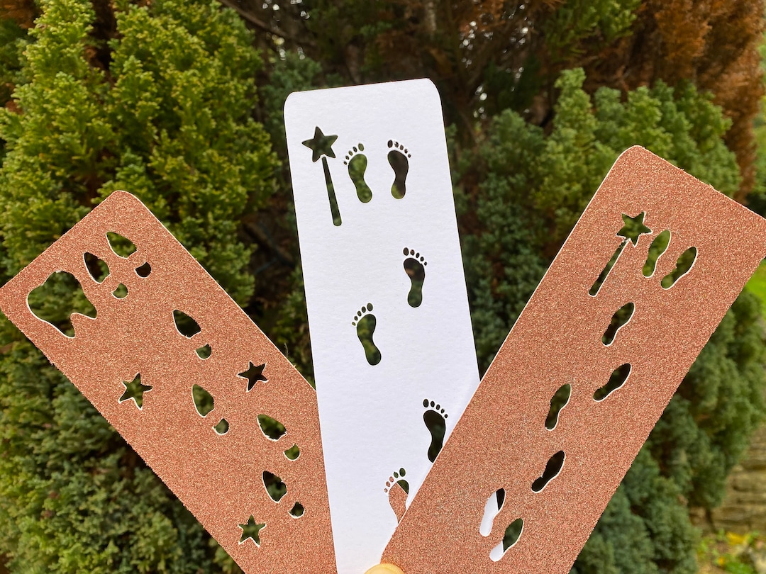 Fairy Footprints Stencil- Fairy Penpal- Evidence A Fairy Has Moved In ...