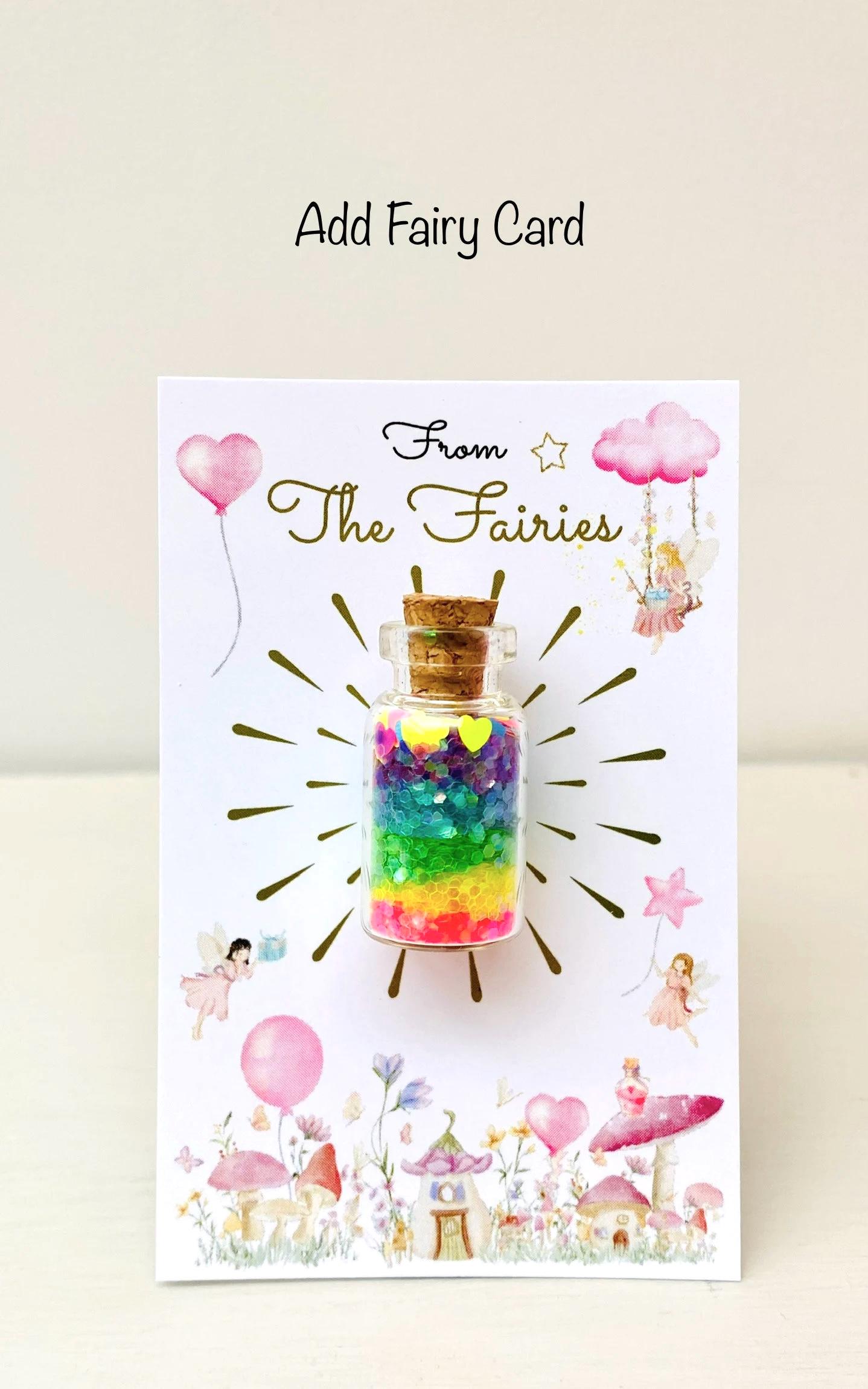 Fairy Dust Bottles for Fairy Party Bags- Rainbow Fairy Dust- Fairy Dust ...