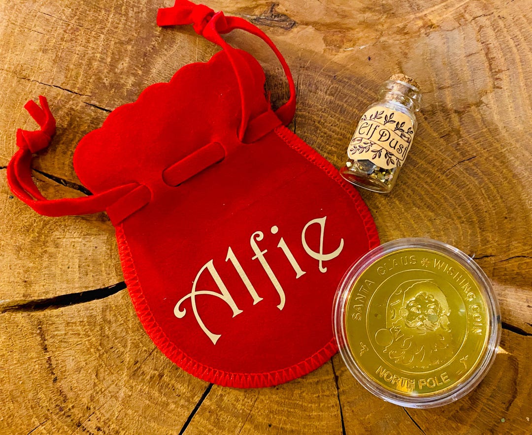 Santa Coin & Letter- Perfect Father Christmas Gift (christmas Eve Box ...