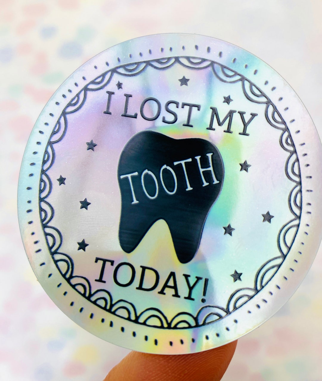 35 SCHOOL Lost Tooth STICKERS for Teachers- School Supplies- Lost Tooth ...