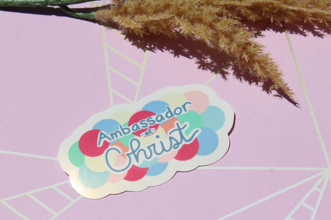 Ambassador of Christ Sticker - Etsy