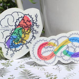Neurodiversity Awareness Sticker Pack - Etsy