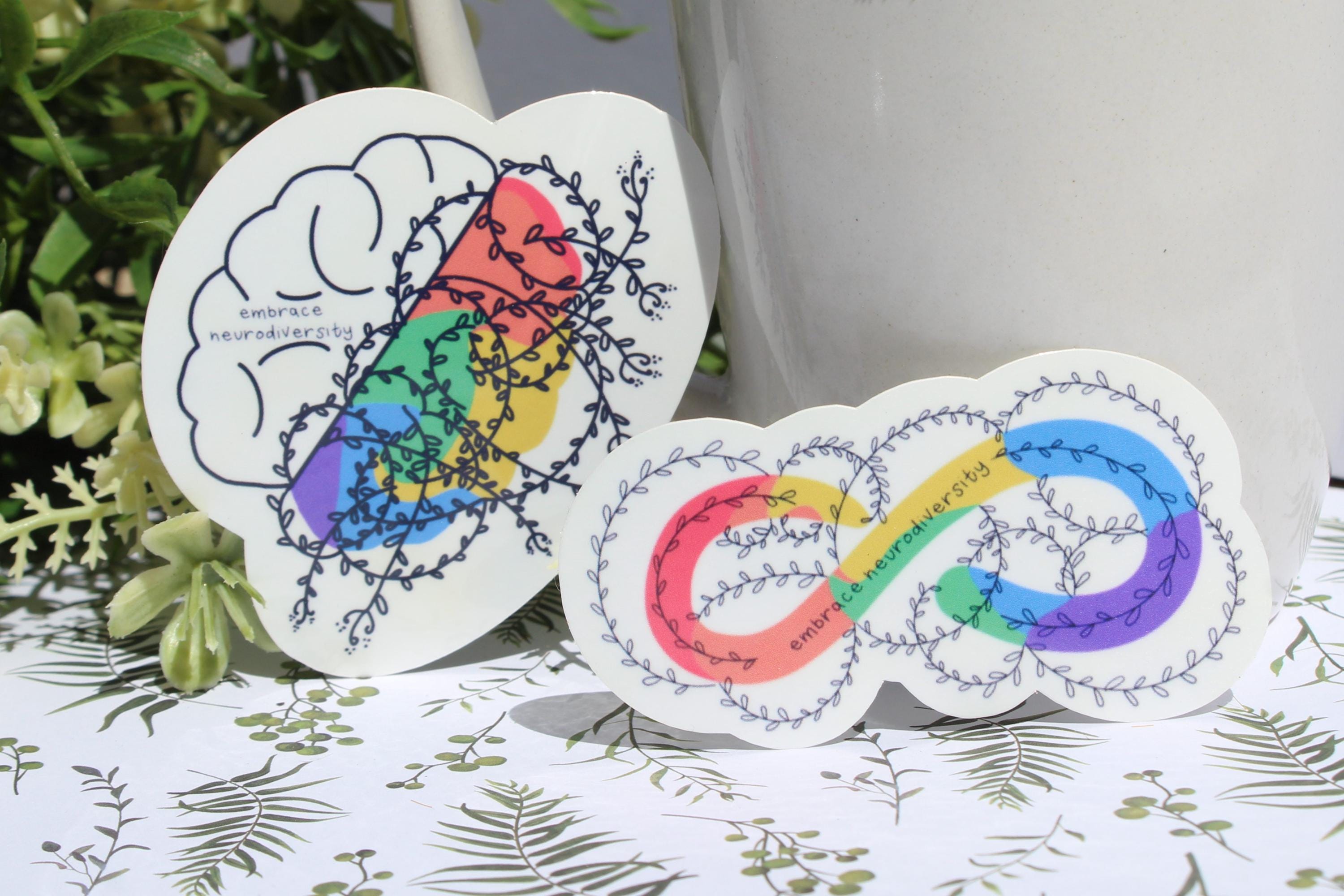 Neurodiversity Awareness Sticker Pack - Etsy