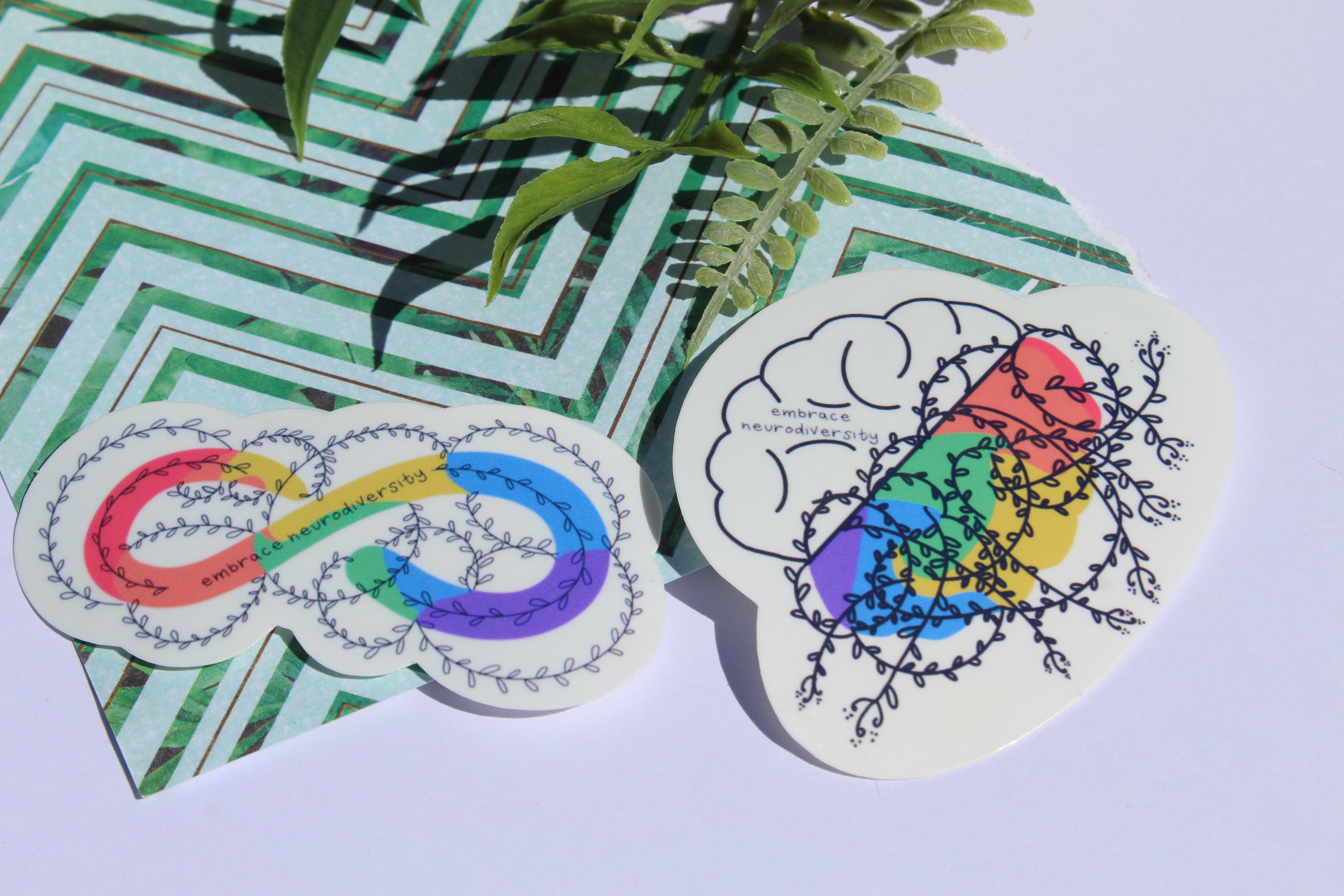 Neurodiversity Awareness Sticker Pack - Etsy