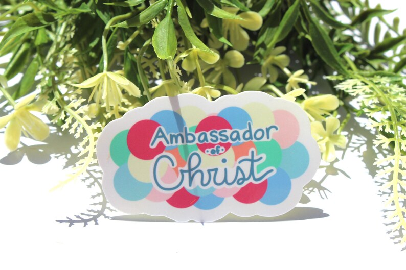 Ambassador of Christ Sticker - Etsy