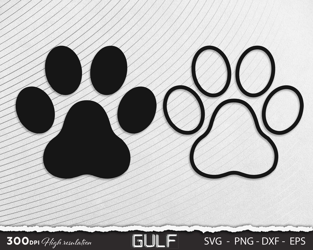 Paw SVG, Dog Paw Svg, Cat Paw Svg, Pet Paw Svg, Animal Paw Svg ...