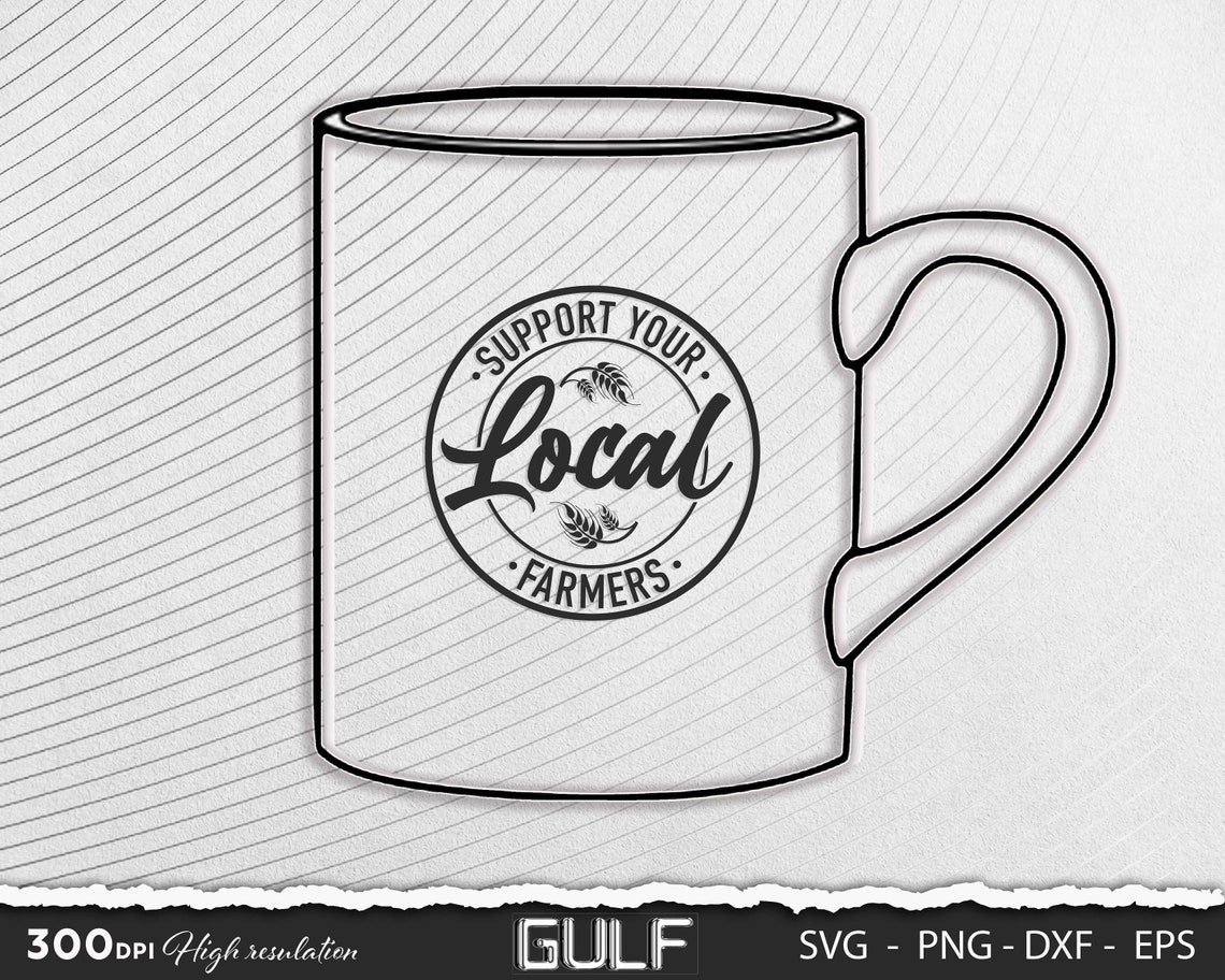 Support Your Local Farmers Svg Farm Svg Livestock Svg - Etsy