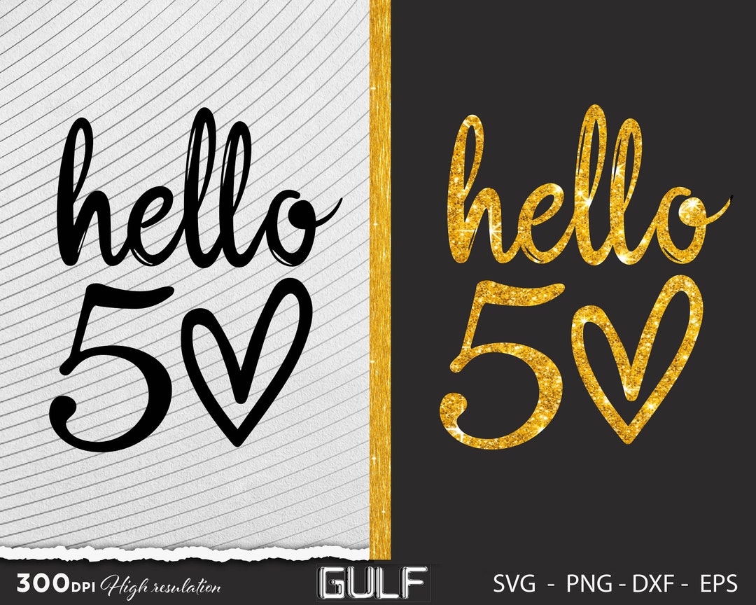 Hello Fifty Birthday Svg Hello Fifty Svg 50th Birthday Svg - Etsy