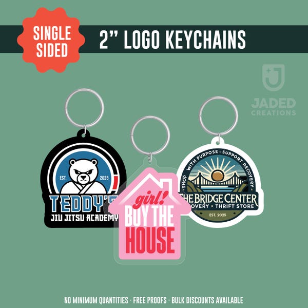 Acrylic Keychain - Etsy