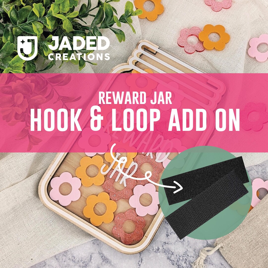 Reward Jar Hook & Loop Tape Add On: Classroom Chore Chart - Etsy