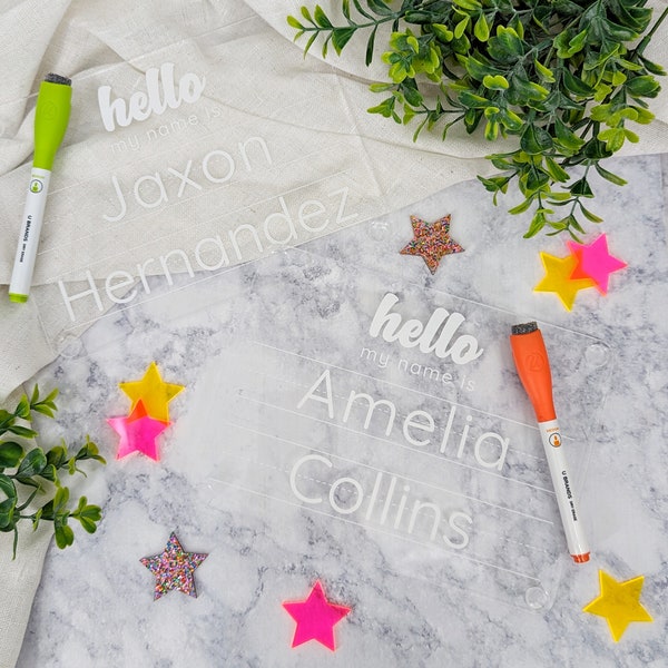 Acrylic Writing Boards - Etsy