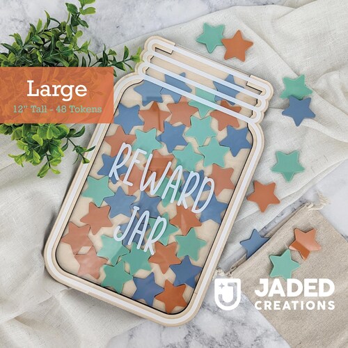 Reward Jar For Kids Magnetic Behavior Jar Smiley Magnetic Reward Jar ...