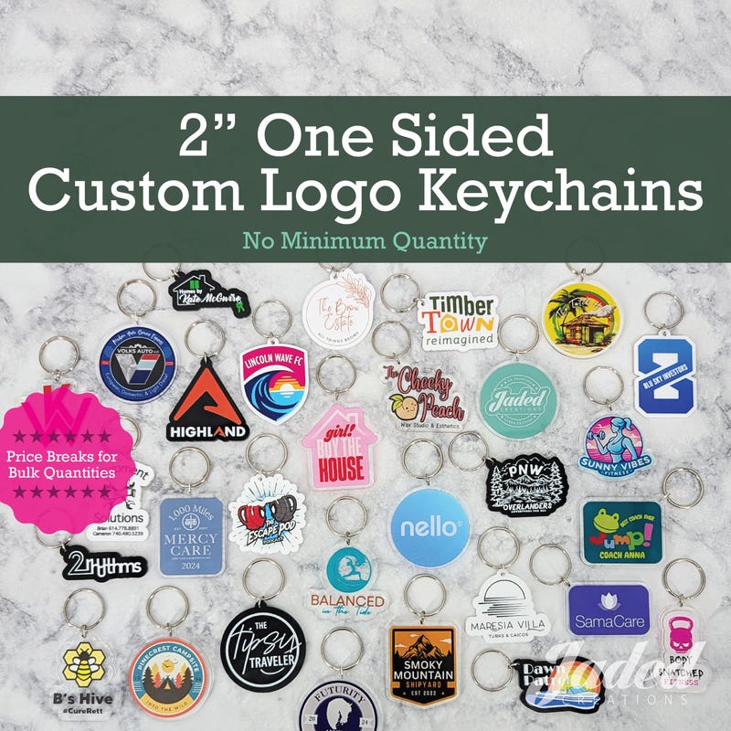 Custom Keychain - Etsy