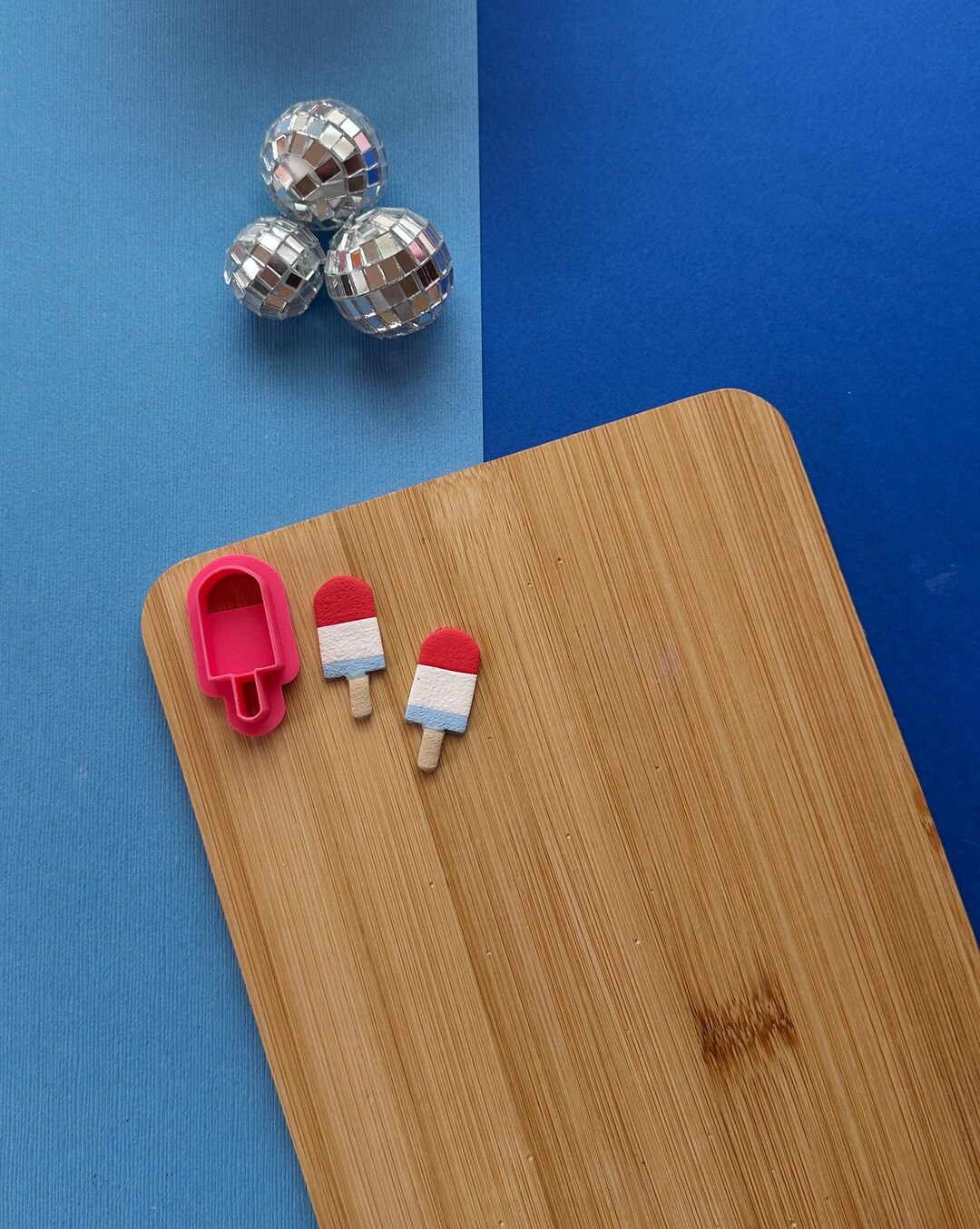 Popsicle Clay Cutter | Polymer Clay Shapes | Summer | Fourth of July - Etsy