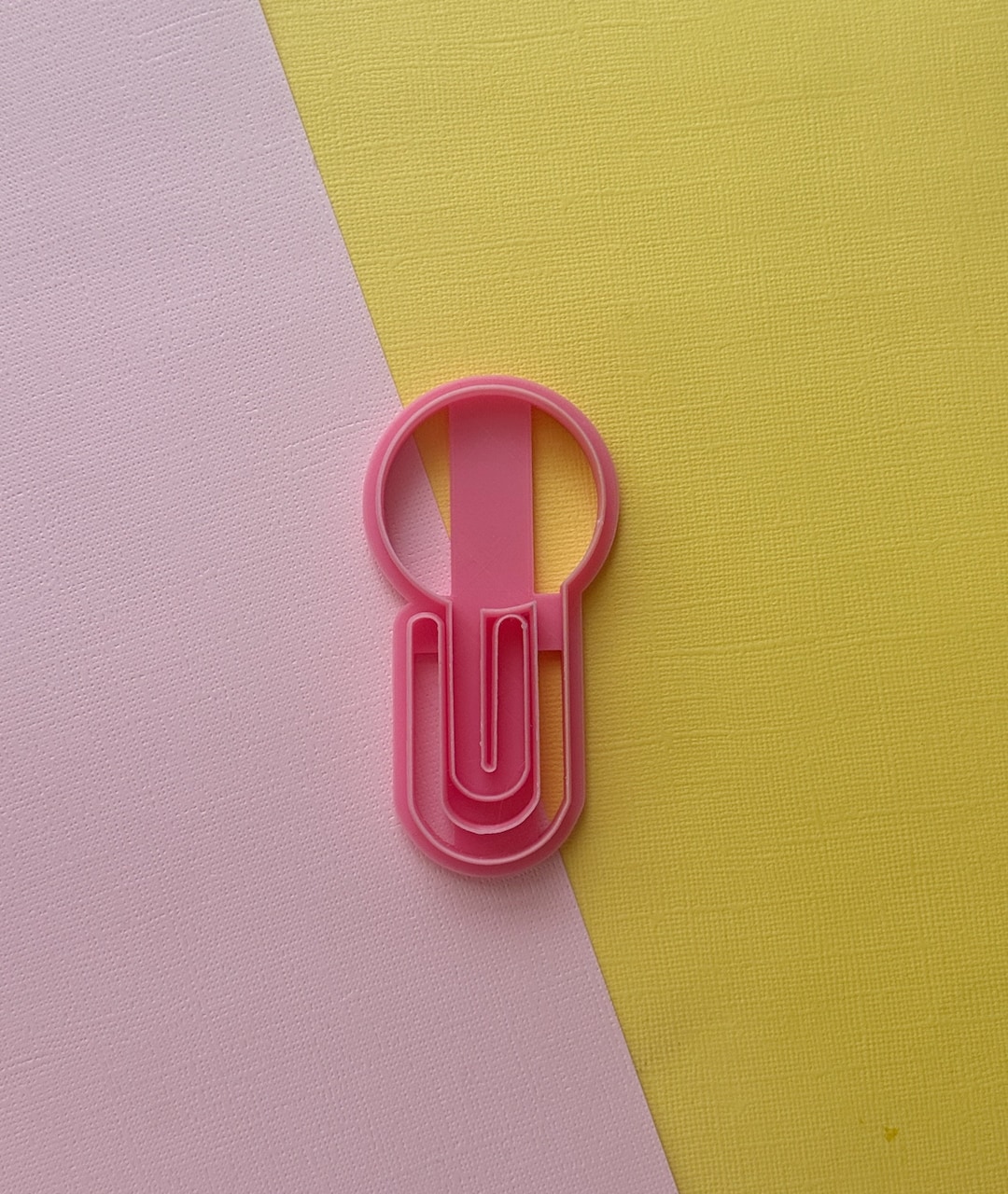 Circle Paperclip Bookmark Polymer Clay Cutter Unique Clay Cutters - Etsy
