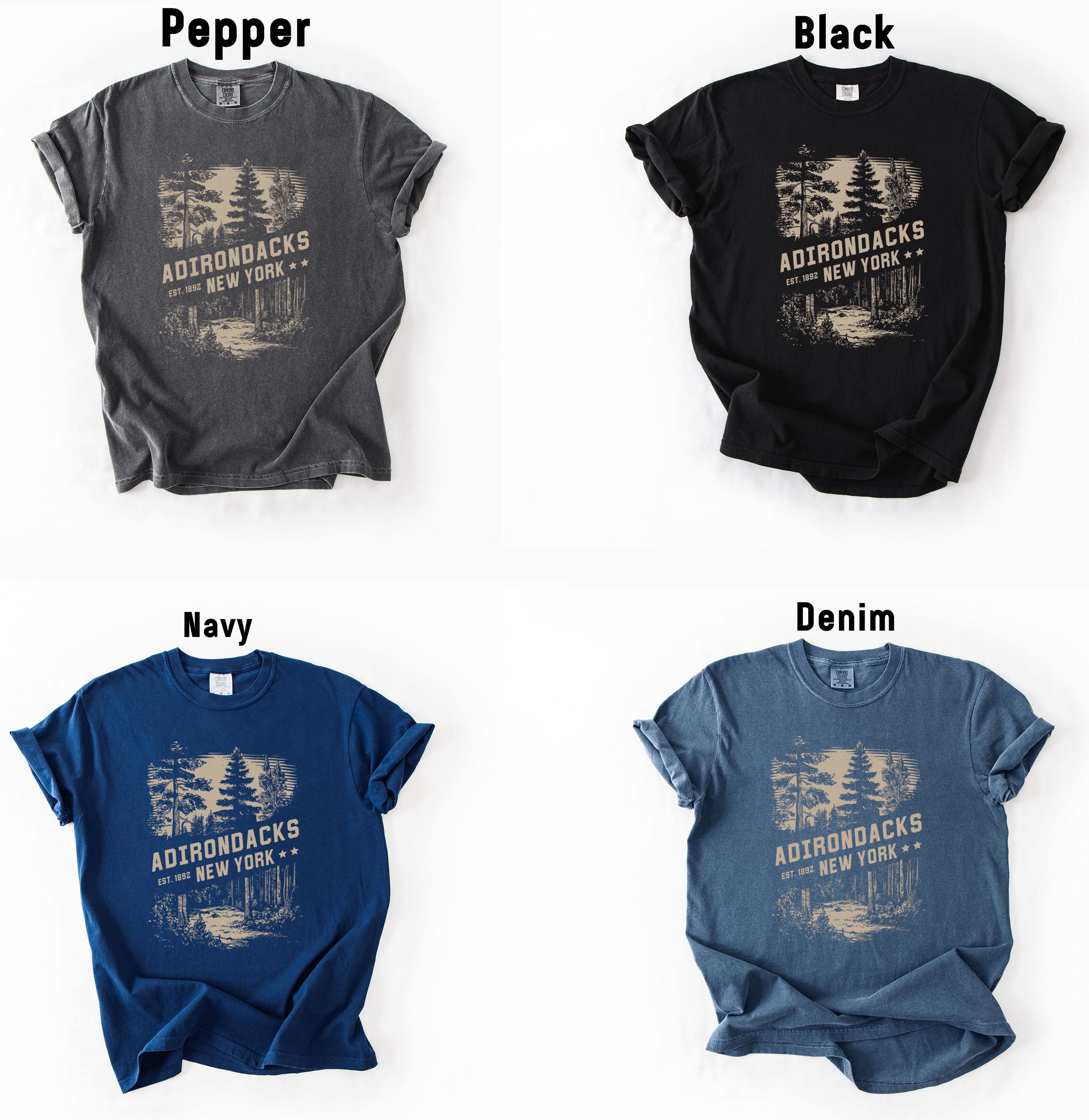 Adirondacks Shirt, Adirondacks New York Comfort Colors T-shirt, Hoodie ...