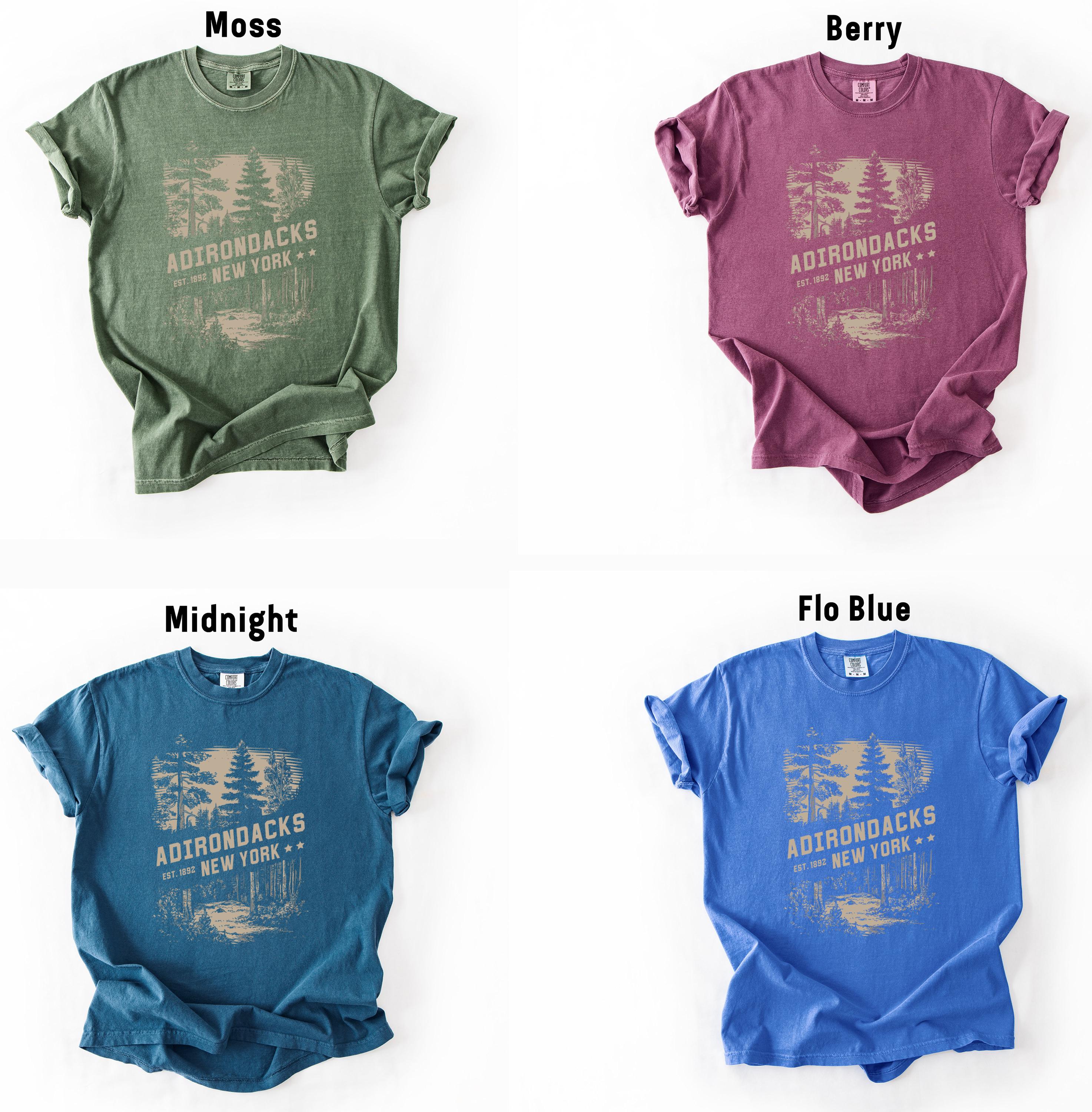 Adirondacks Shirt, Adirondacks New York Comfort Colors T-shirt, Hoodie ...
