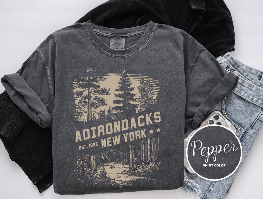 Adirondacks Shirt, Adirondacks New York Comfort Colors T-shirt, Hoodie ...