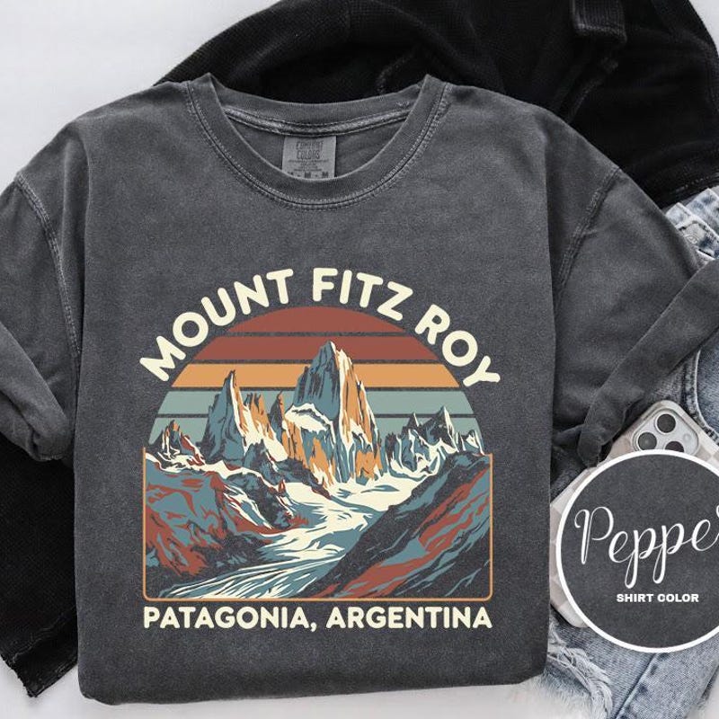Patagonia Tshirt Design - Etsy