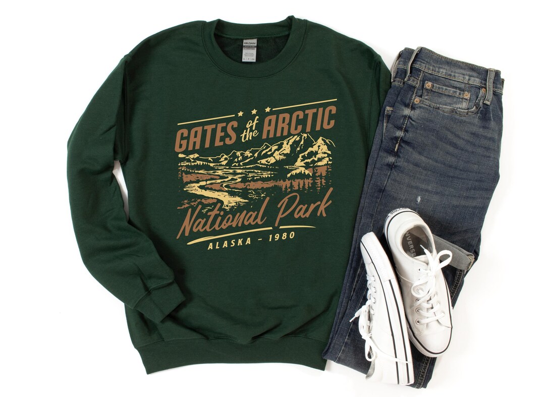 Gates of the Arctic Sweatshirt Unisex Crewneck, Gates of the Arctic ...