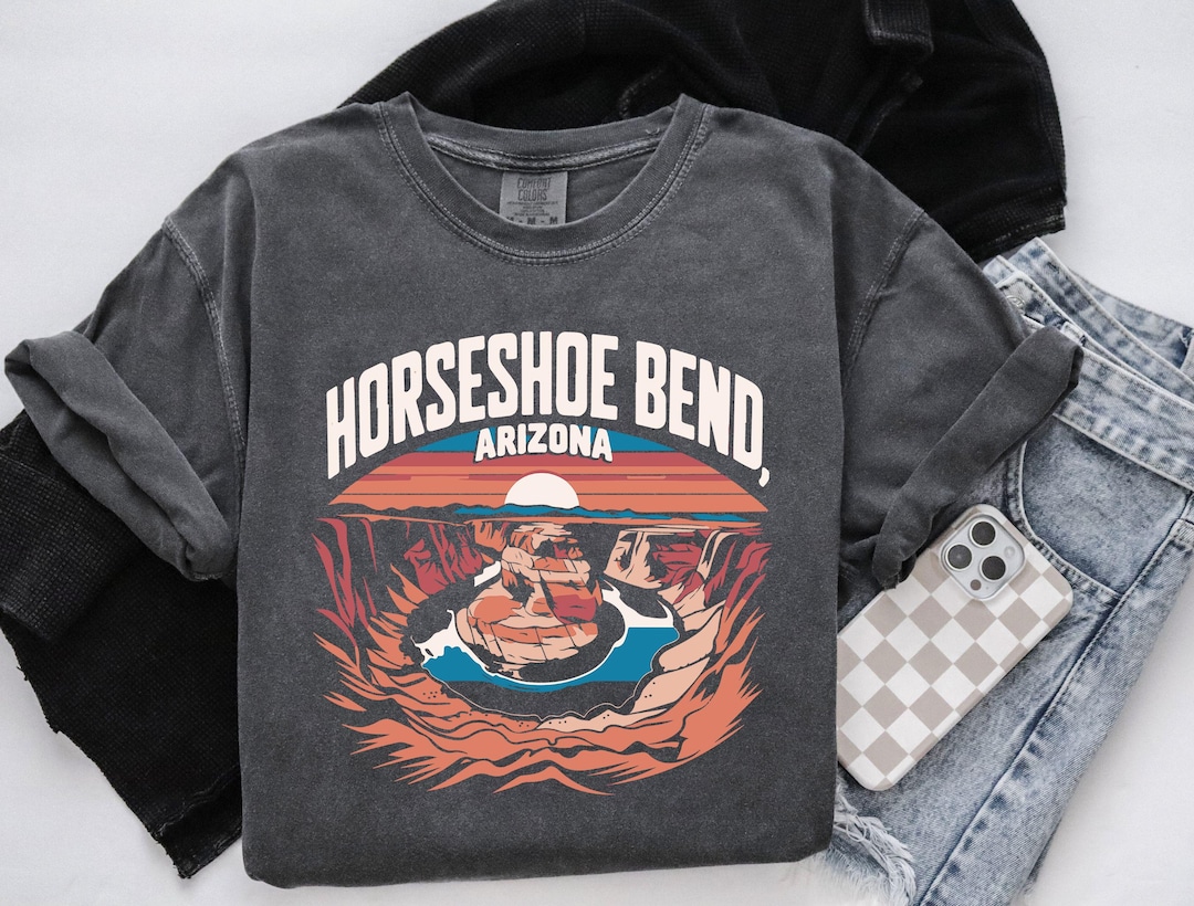 Horseshoe Bend Shirt, Arizona, Comfort Colors T-shirt, Hoodie ...