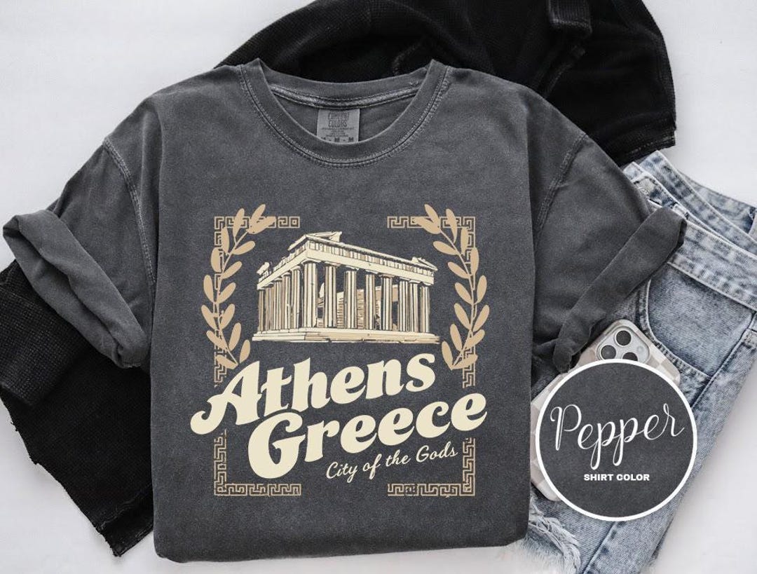 Athens Greece Shirt, Athens Vacation Comfort Colors T-shirt, Hoodie ...