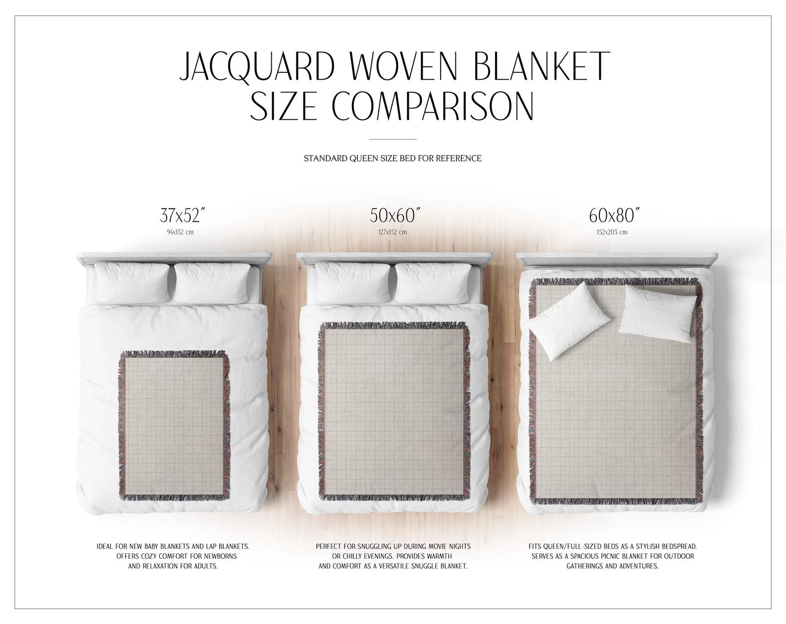 Badlands National Park Woven Blanket With Fringes – South Dakota Cotton ...