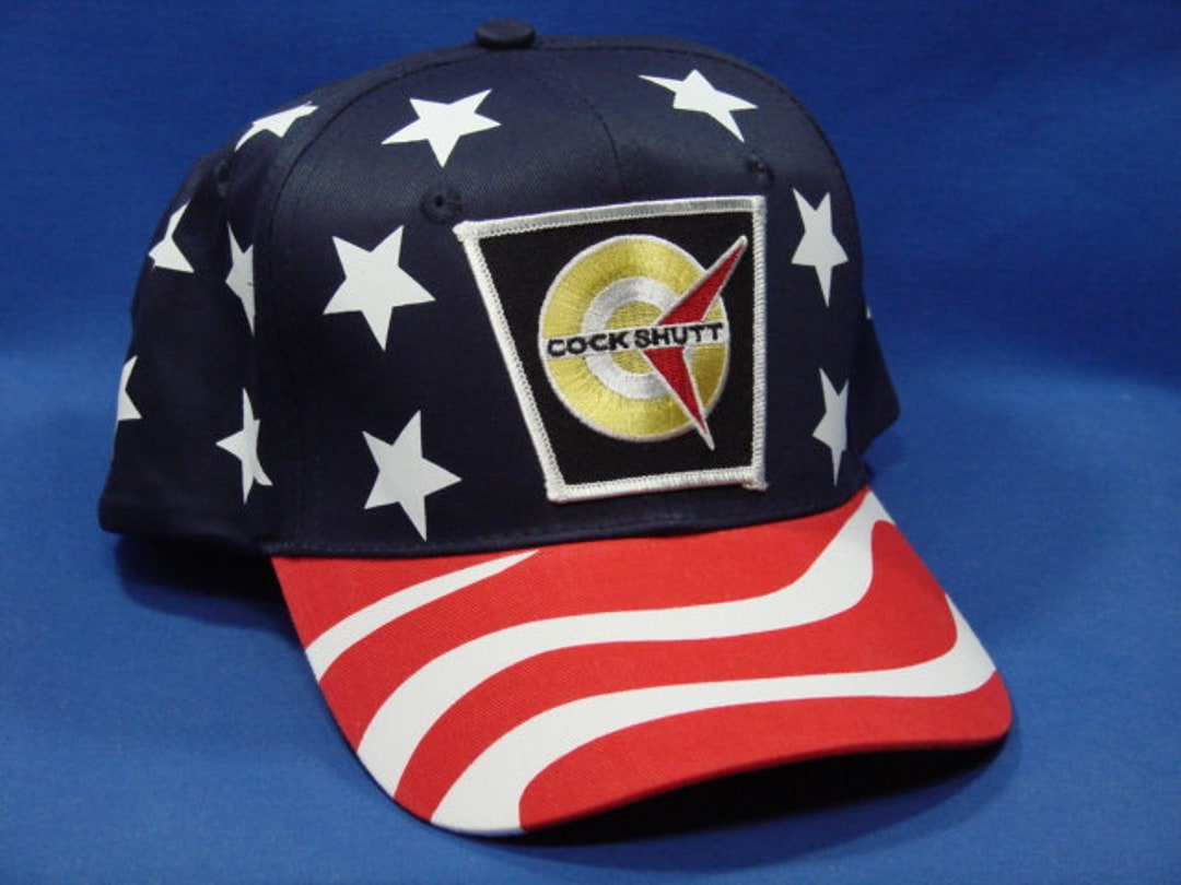Cockshutt Tractor Logo Keystone Stars & Stripes High Crown Trucker Hat ...